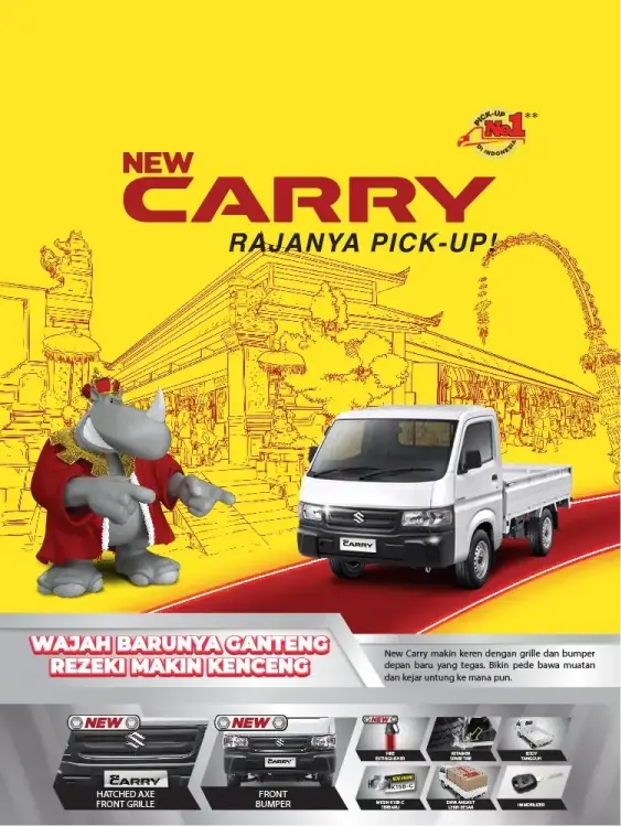 NEW CARRY PICK-UP – Sales Suzuki Bali